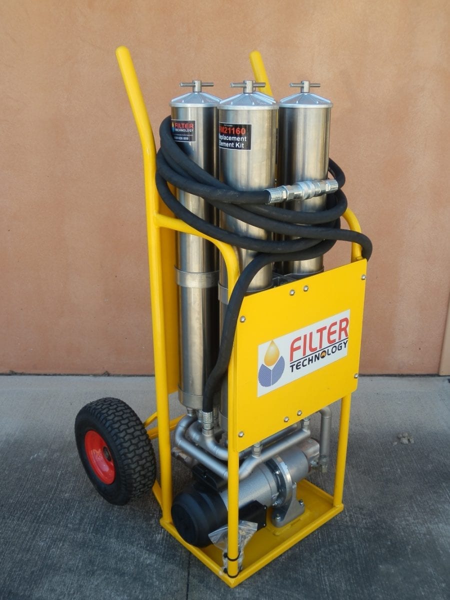 FM50412 Heavy Duty Mobile Filtration Buggy - Filter Technology Australia